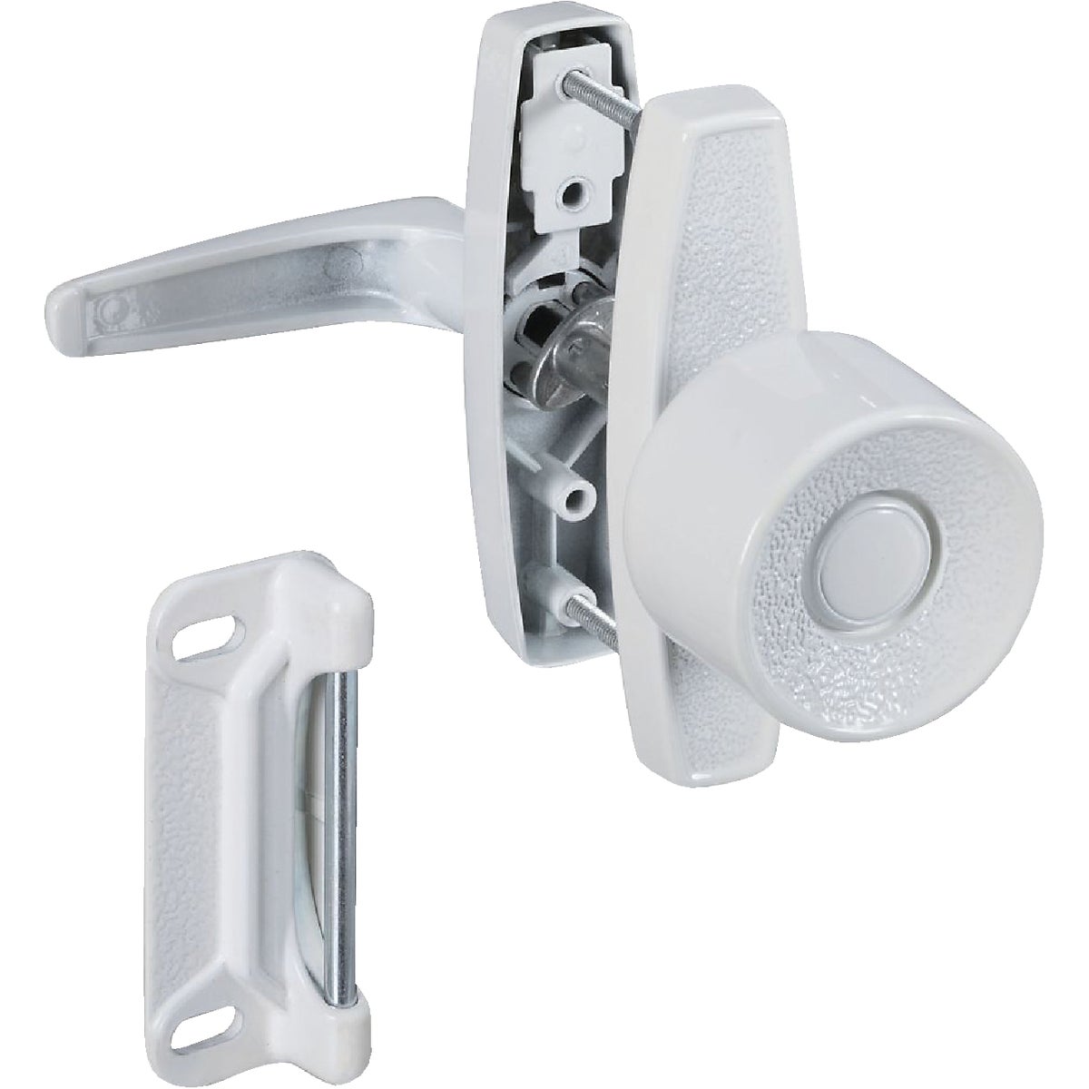 Angeles Millwork and Hartnagel - National Hardware White Knob Latch ...