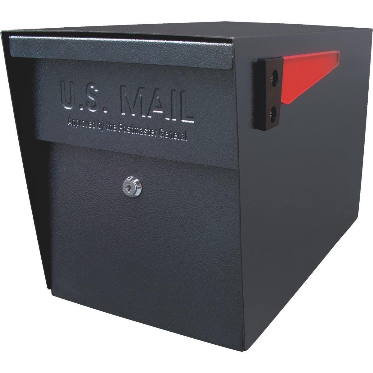 Angeles Millwork and Hartnagel - Mail Boss Black Steel Locking Security ...