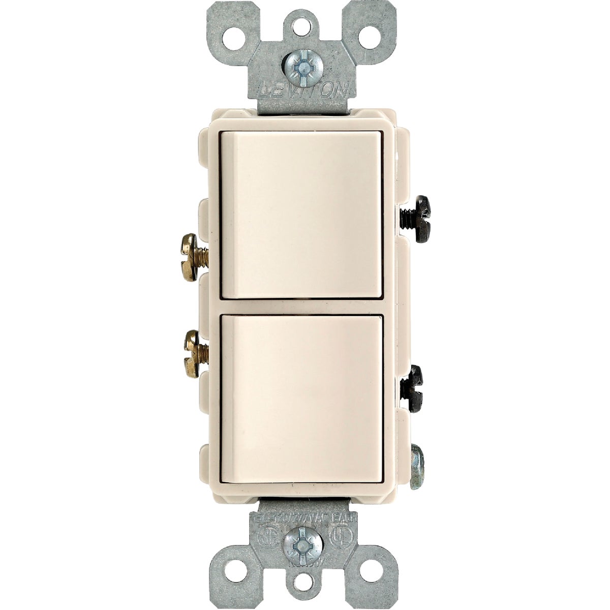 Angeles Millwork and Hartnagel - Leviton Single Pole Light Almond 15A ...