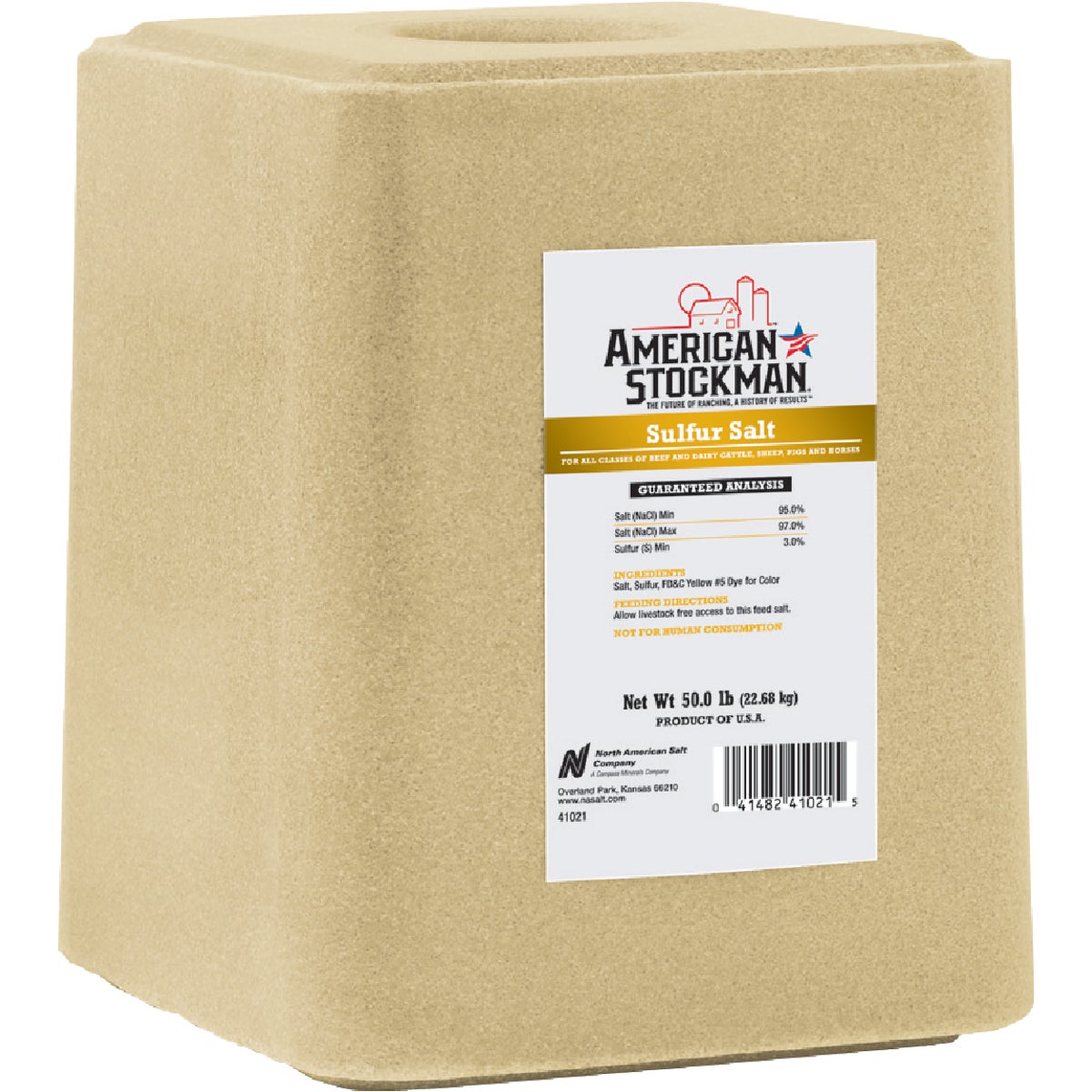 Angeles Millwork and Hartnagel - Amerian Stockman 50 lb. Sulfur Salt ...