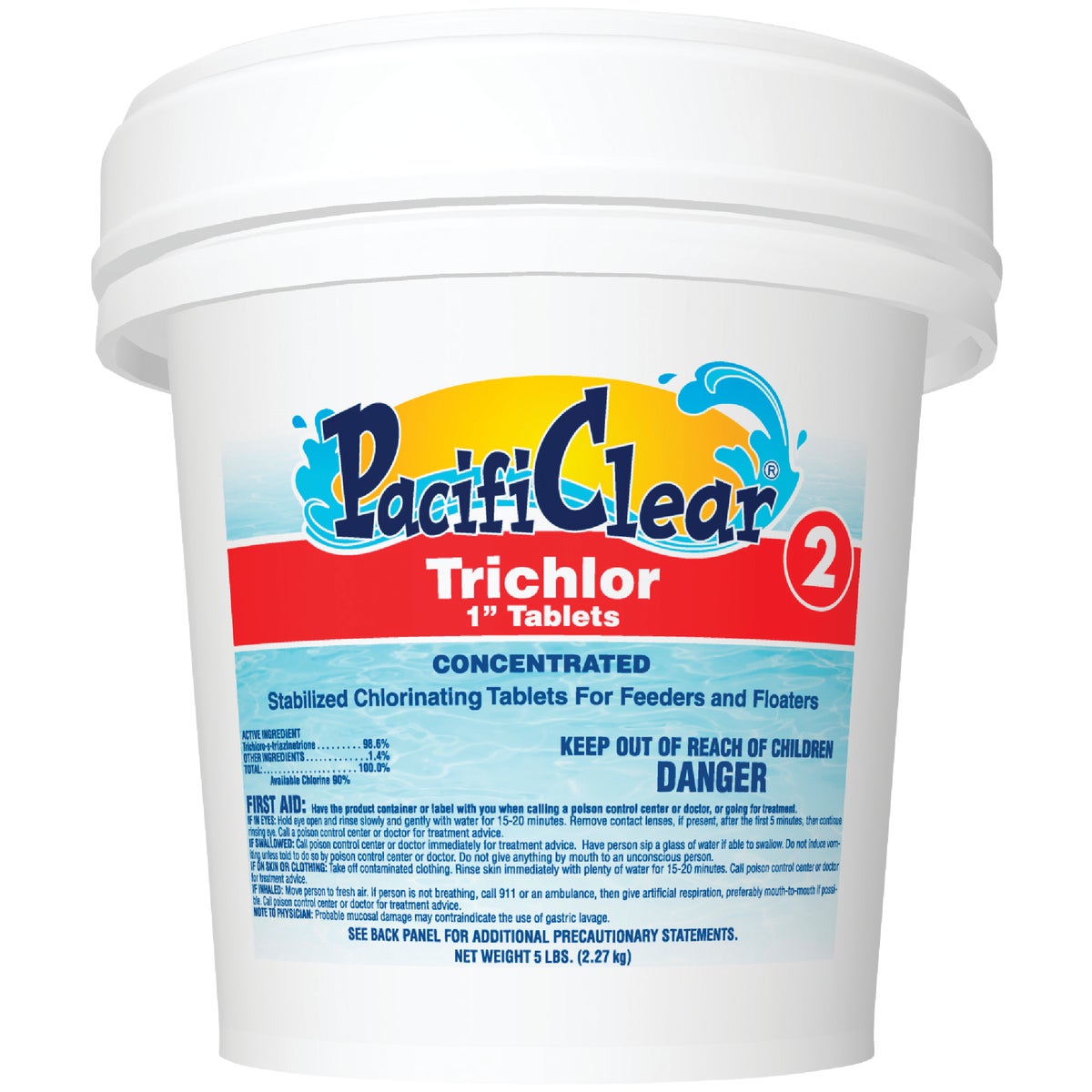 Angeles Millwork and Hartnagel - PacifiClear 1 In. 5 Lb. Trichlor ...